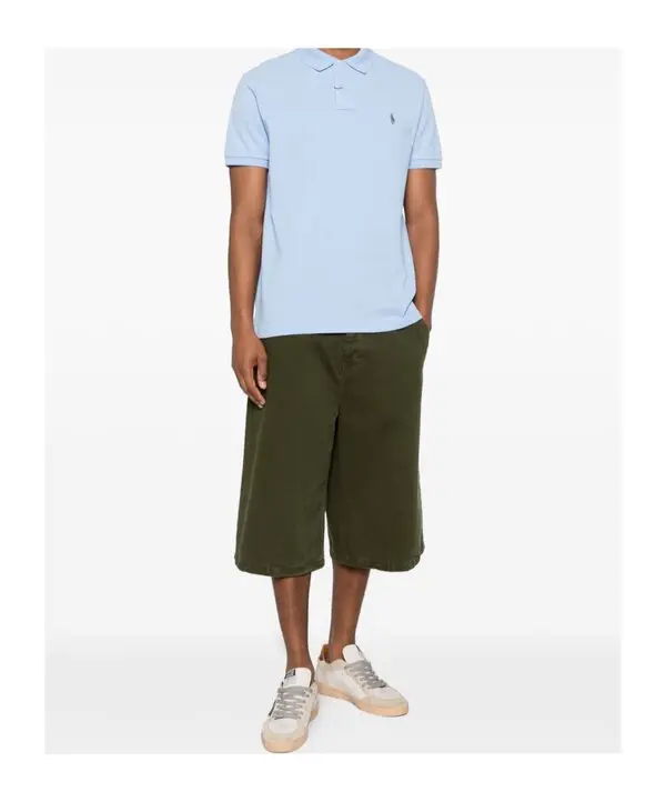 Polo Ralph Lauren Logo Classic-fit Polo Shirt - Blue