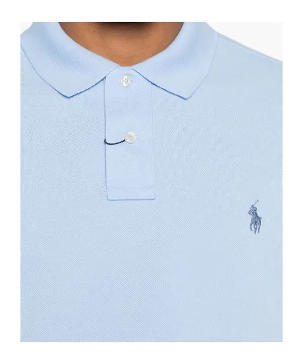 Polo Ralph Lauren Logo Classic-fit Polo Shirt - Blue