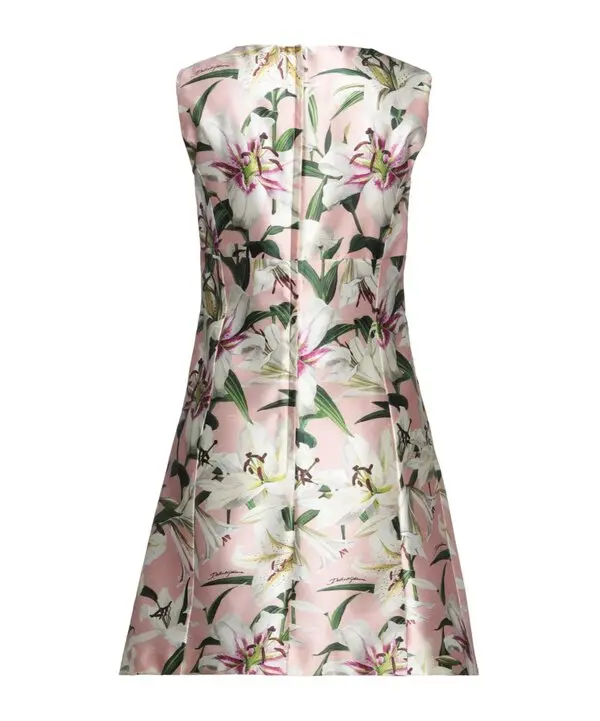 Dolce & Gabbana Floral Print Sleeveless Dress