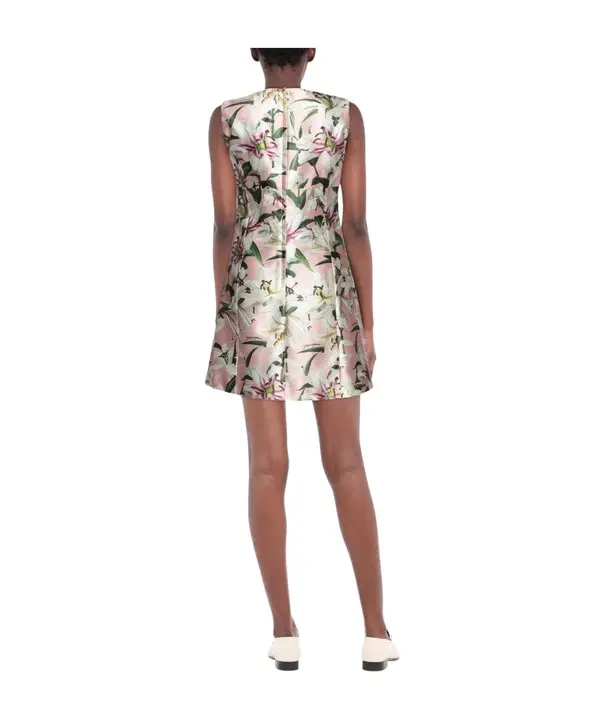 Dolce & Gabbana Floral Print Sleeveless Dress