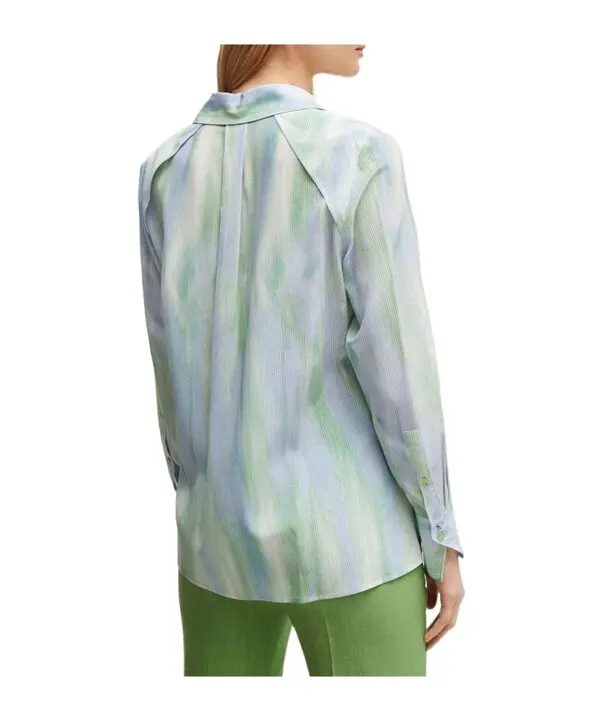 Hugo Boss Watercolorwash Printed Longsleeve Shirt