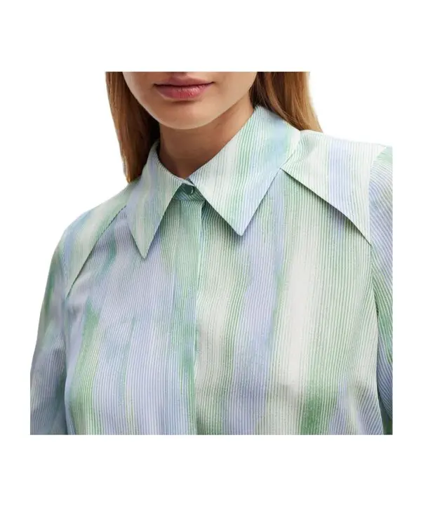 Hugo Boss Watercolorwash Printed Longsleeve Shirt