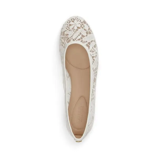 Ralph Lauren Lace Ballet Flats