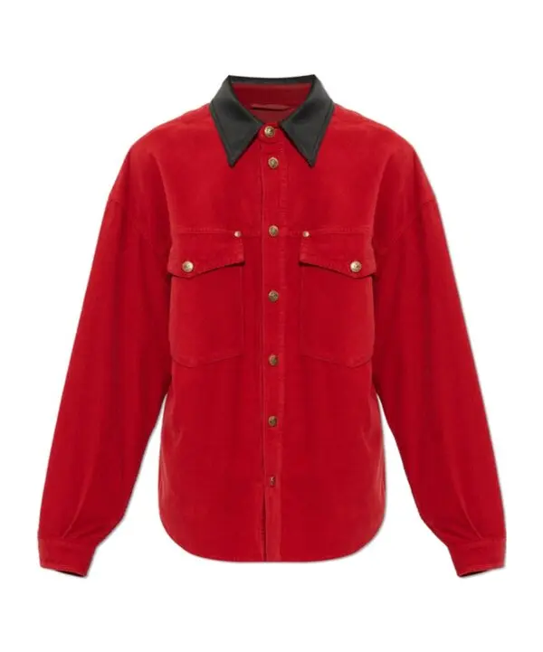 Versace Corduroy Velvet Blouson