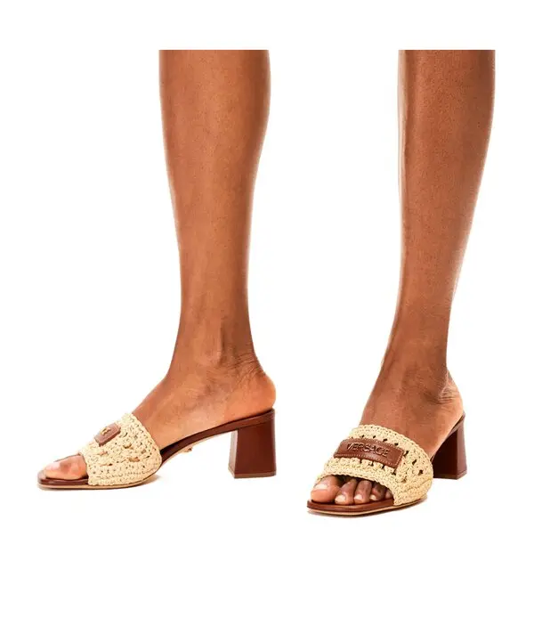 Versace Heeled Mules
