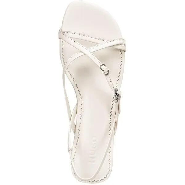 Hugo Boss Flat Sandals With Strap Fastening