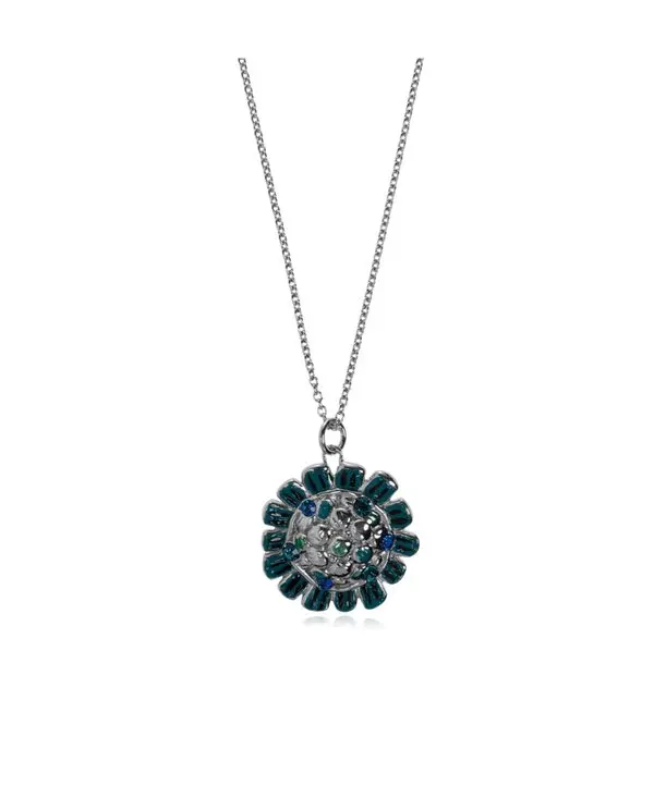 Marni Flower-shaped Pendant Necklace