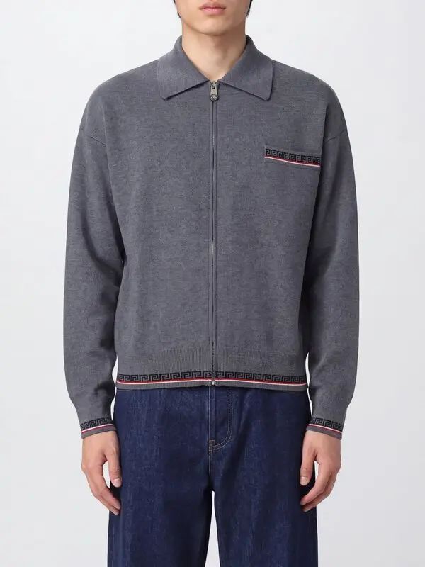 Versace Zip-up Cardigan