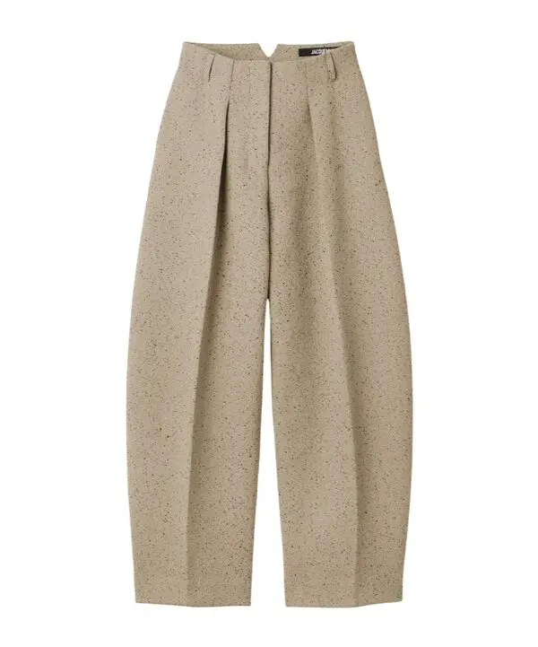 Jacquemus The Ovalo Pants - Light Brown