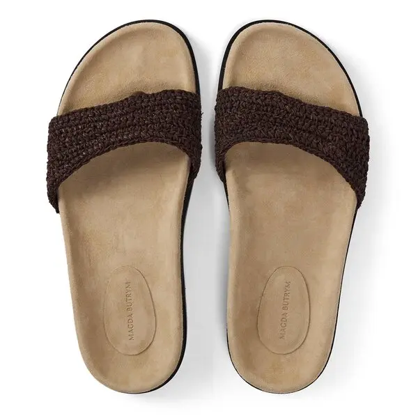 Magda Butrym Hollowed-out Woven Sandals