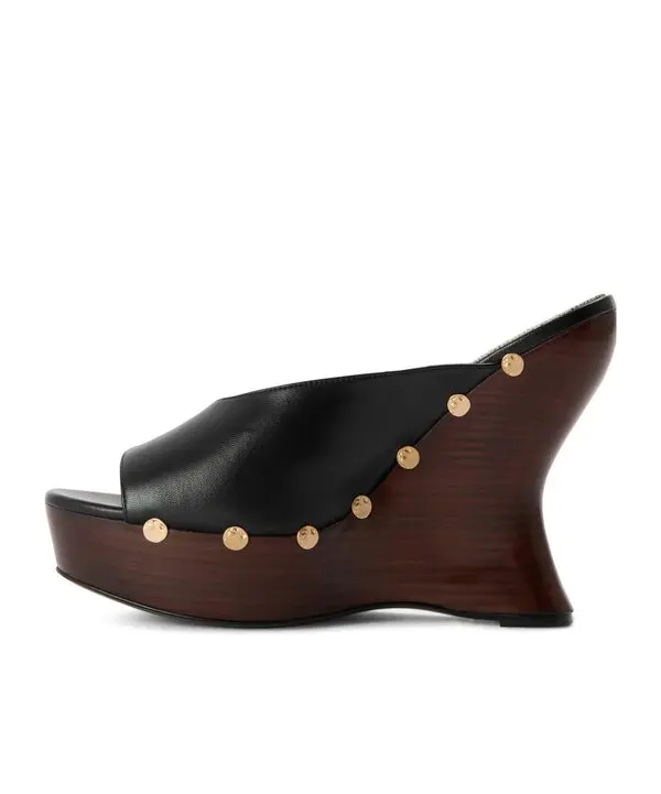 Magda Butrym Simple Wedge Heel Slippers