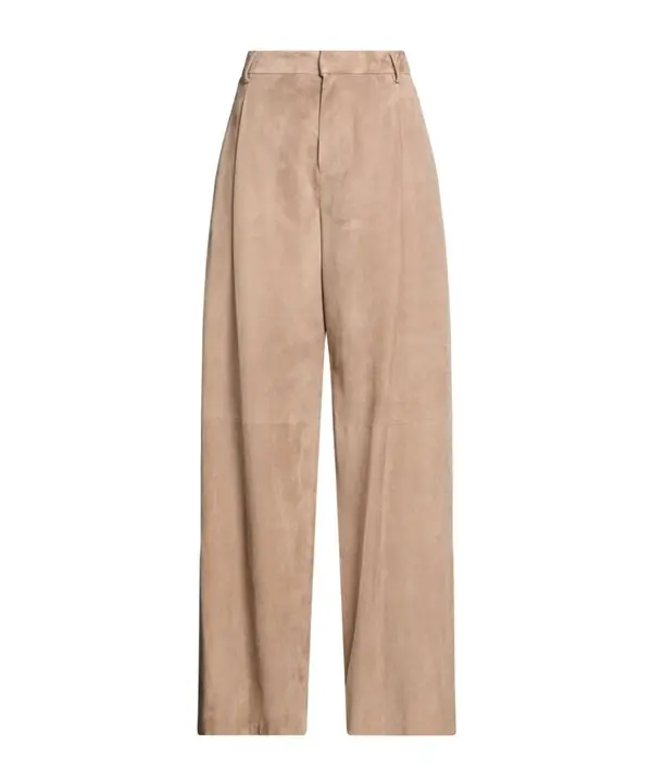 Max Mara Straight-leg Trousers - Khaki