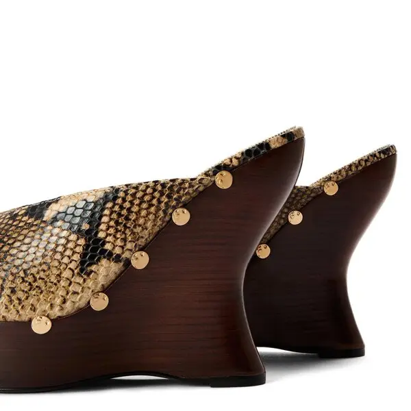 Magda Butrym Wedge Heel Sandals