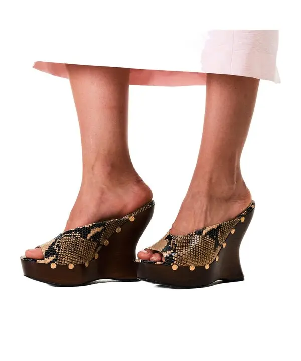 Magda Butrym Wedge Heel Sandals