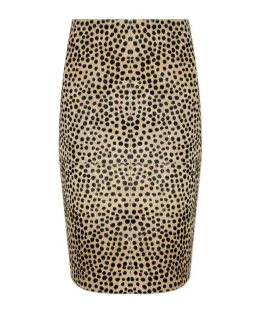 RÓHE Animal-print Skirt - Brown