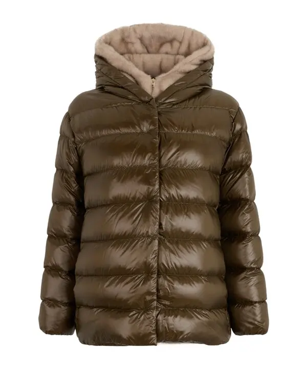 Herno Hooded Quilted Down Jacket