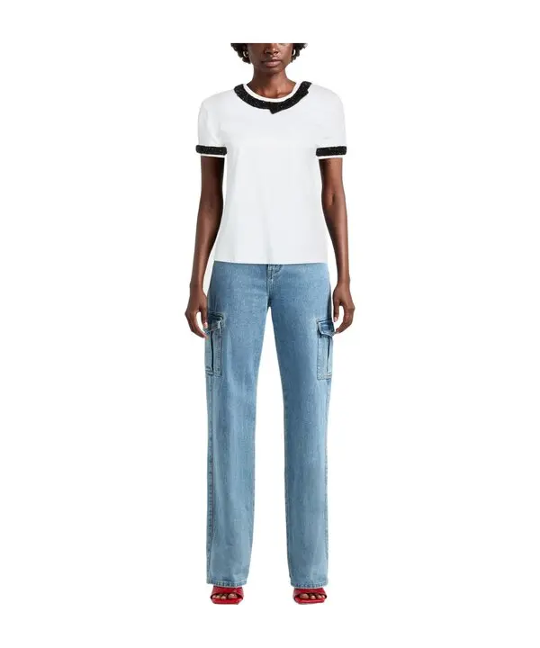 Max Mara Solid-color Short-sleeved T-shirt