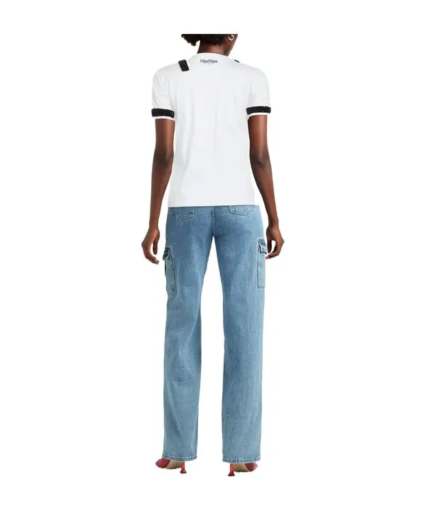 Max Mara Solid-color Short-sleeved T-shirt