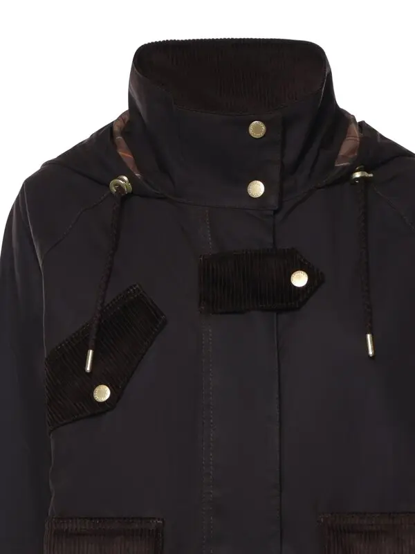 Barbour Hooded Jacket - Black
