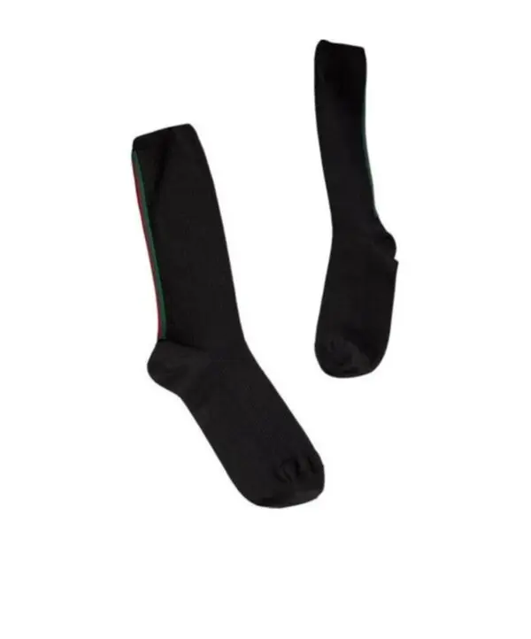 Gucci Web Stripe Socks - Black