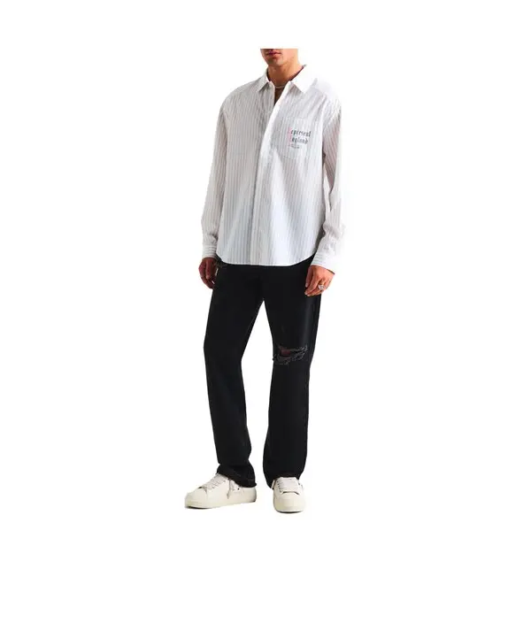 REPRESENT Solid Color Low-top Trainers