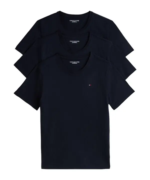 Tommy Hilfiger Cotton Shortsleeve Tshirt - Black