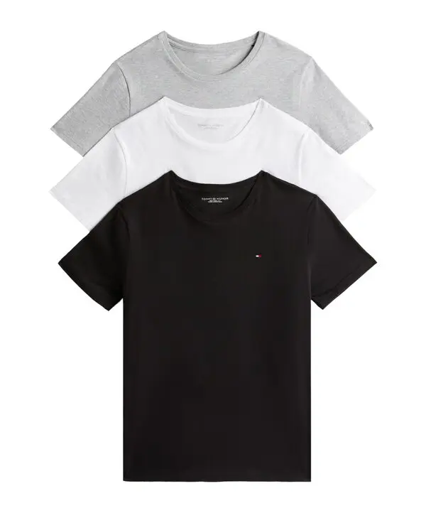 Tommy Hilfiger Cotton Shortsleeve Tshirt - Black