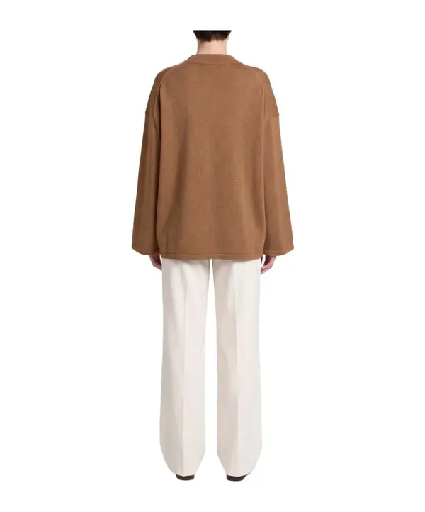 Max Mara Solid-color Mid-weight Knit Top