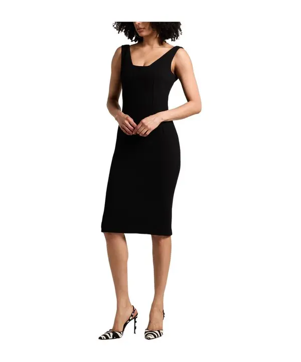 Dolce & Gabbana Bodycon Wool Dress