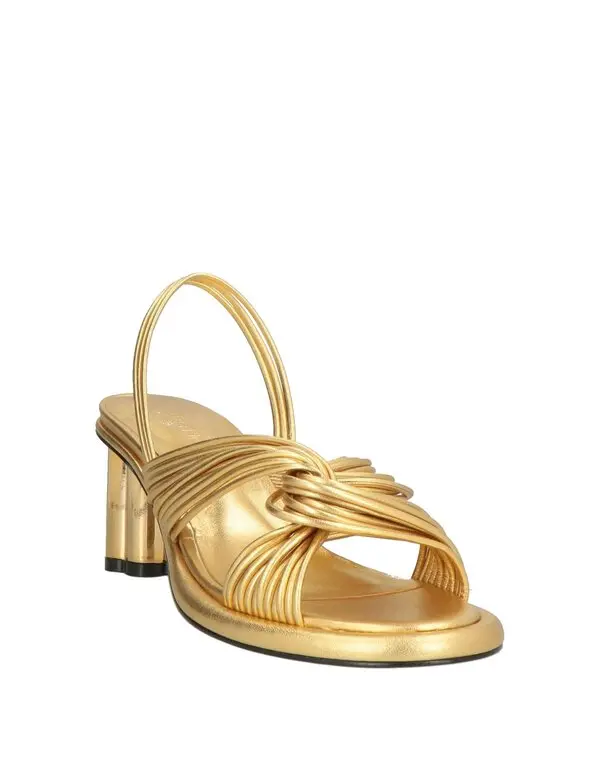 Farm Rio Metallic Backless Sandals