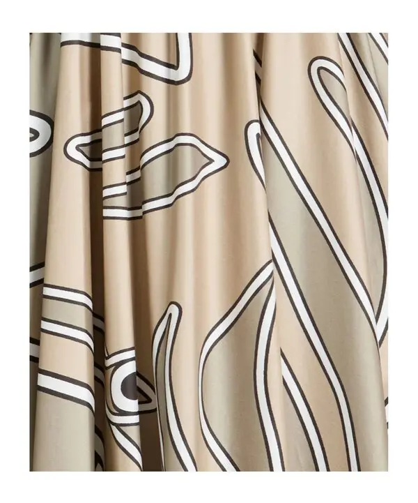 Tory Burch Multicolor Short Sleeve Dress