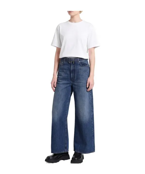 Sportmax Faded Flared Jeans