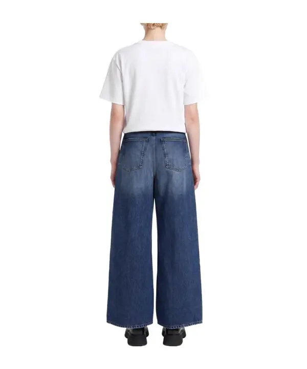 Sportmax Faded Flared Jeans