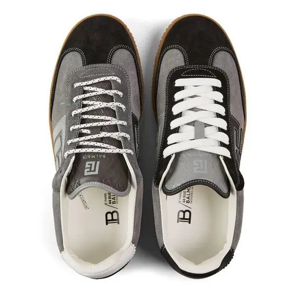 Balmain Color Block Low-top Trainers