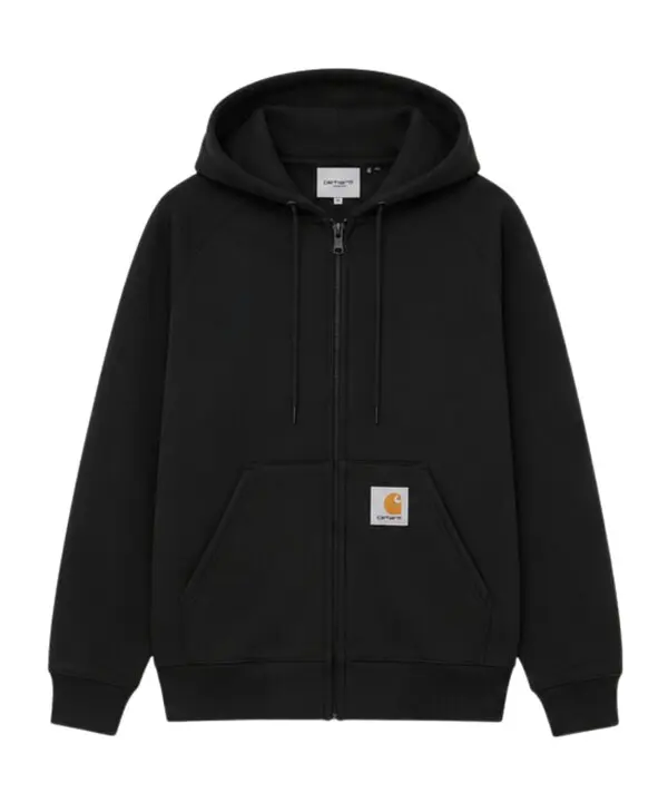 Carhartt Work In Progress Long Sleeve Hooded Sweatshirt - Black