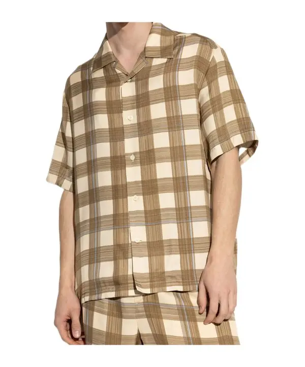 JIL SANDER Checked Button-up Shirt