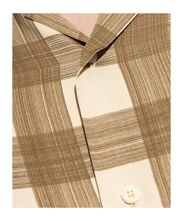 JIL SANDER Checked Button-up Shirt