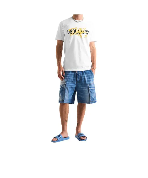 Dsquared2 Spray Paint Logo Sliders