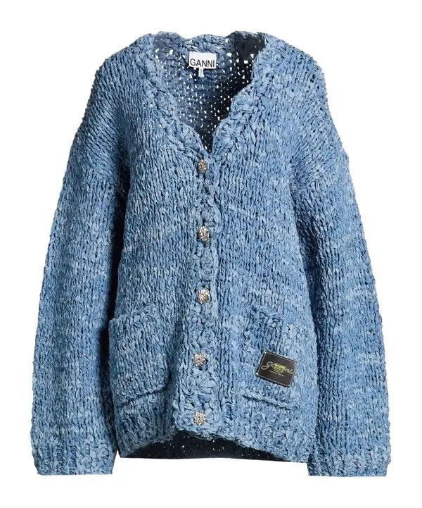 GANNI Long Sleeves Cardigan