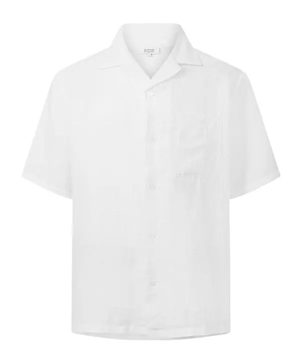 Maison Kitsuné Loosefit Casual Top - White