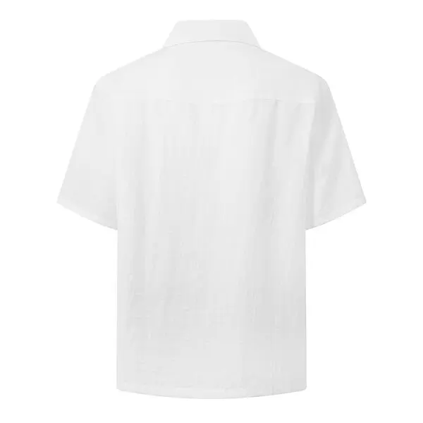 Maison Kitsuné Linen Casual Top