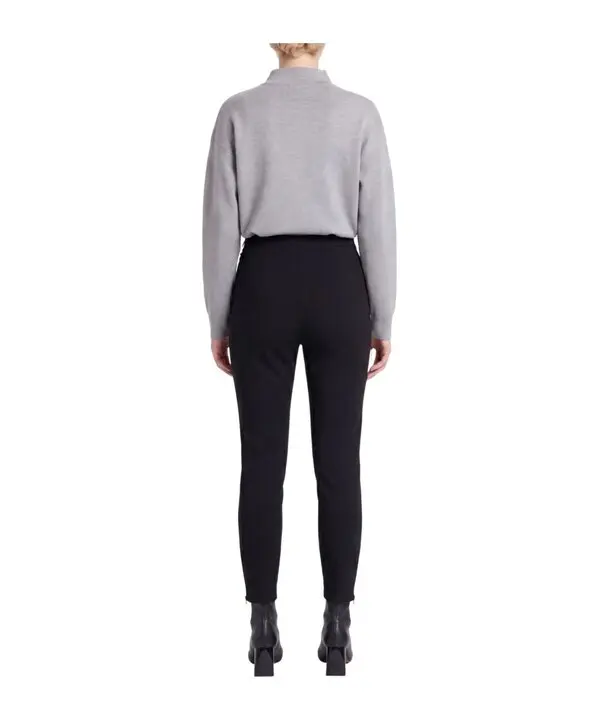 Dolce & Gabbana Slim-fit Stretch Dress Pants With Zippered Cuffs