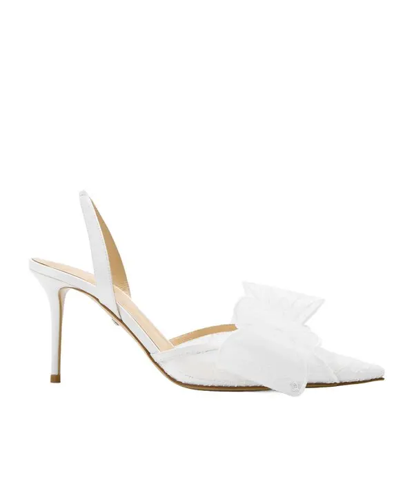 MACHMACH Solid Color Slingbacks