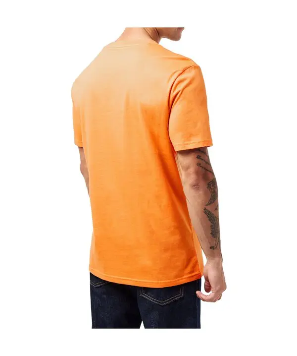 Hugo Boss Bright Orange Crewneck Shortsleeve Top