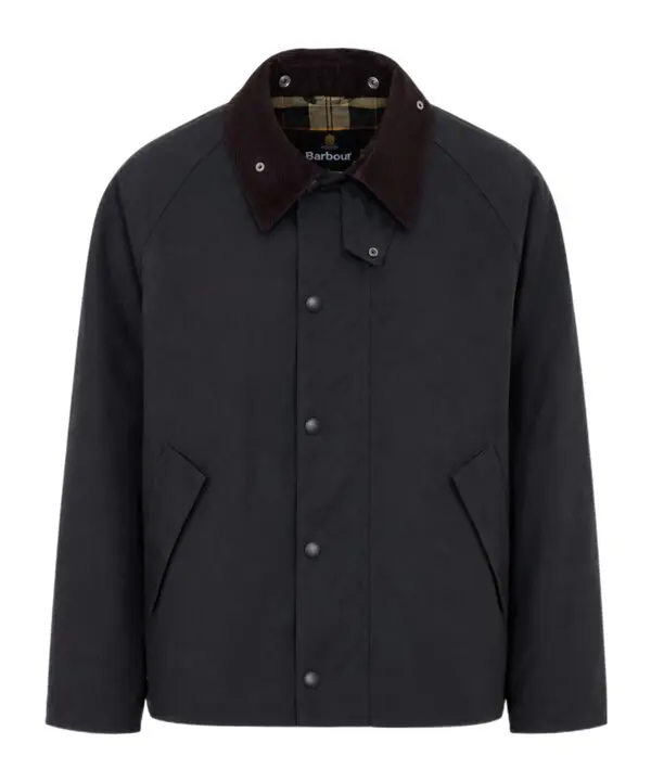 Barbour Corduroy Collar Buttoned Jacket