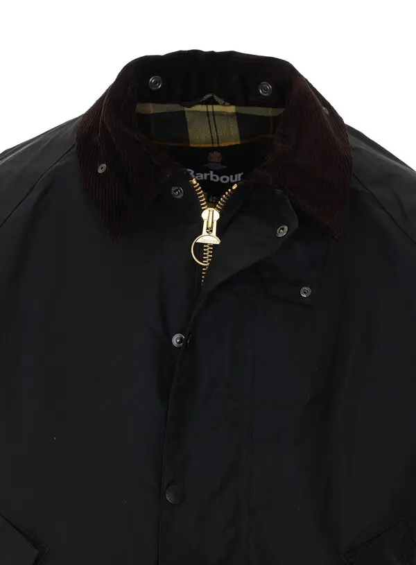 Barbour Corduroy Collar Buttoned Jacket