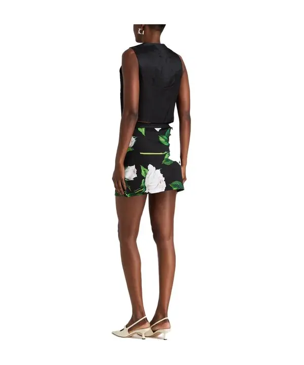 Dolce & Gabbana Solid-colored Jacquard Satin Top