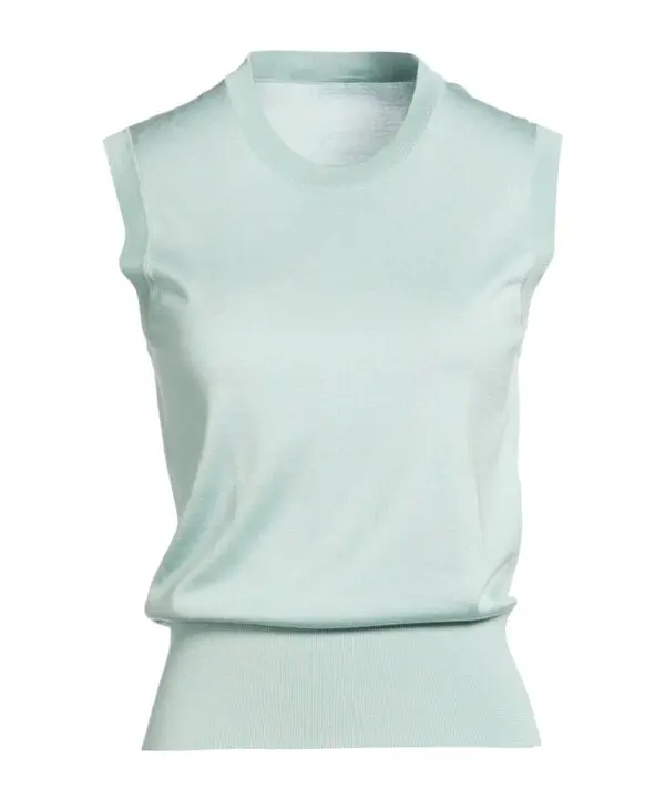 Dolce & Gabbana Simple Sleeveless Knit Top - Green