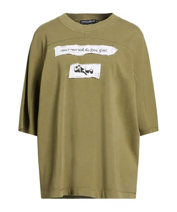 Dolce & Gabbana Loose Solid-color T-shirt