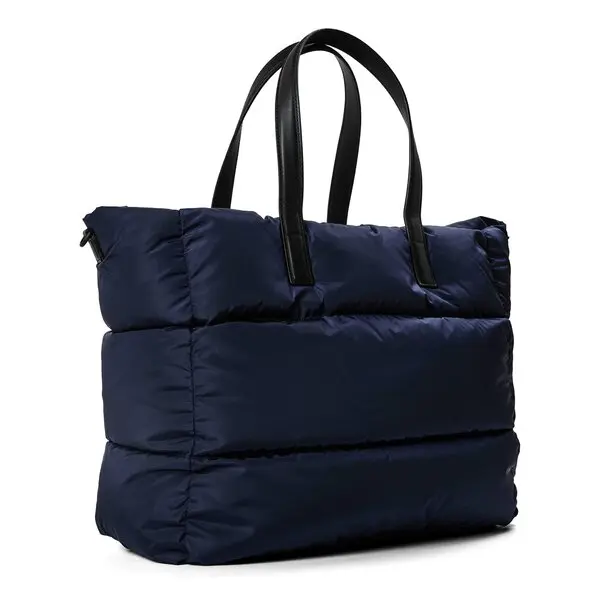 Moncler Quilted Nylon Tote Bag With Logo